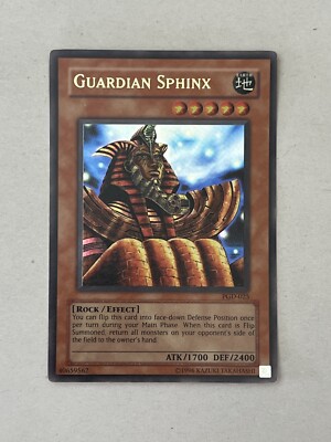Guardian Sphinx PGD-025 Holo Yugioh Card - Original Print | eBay