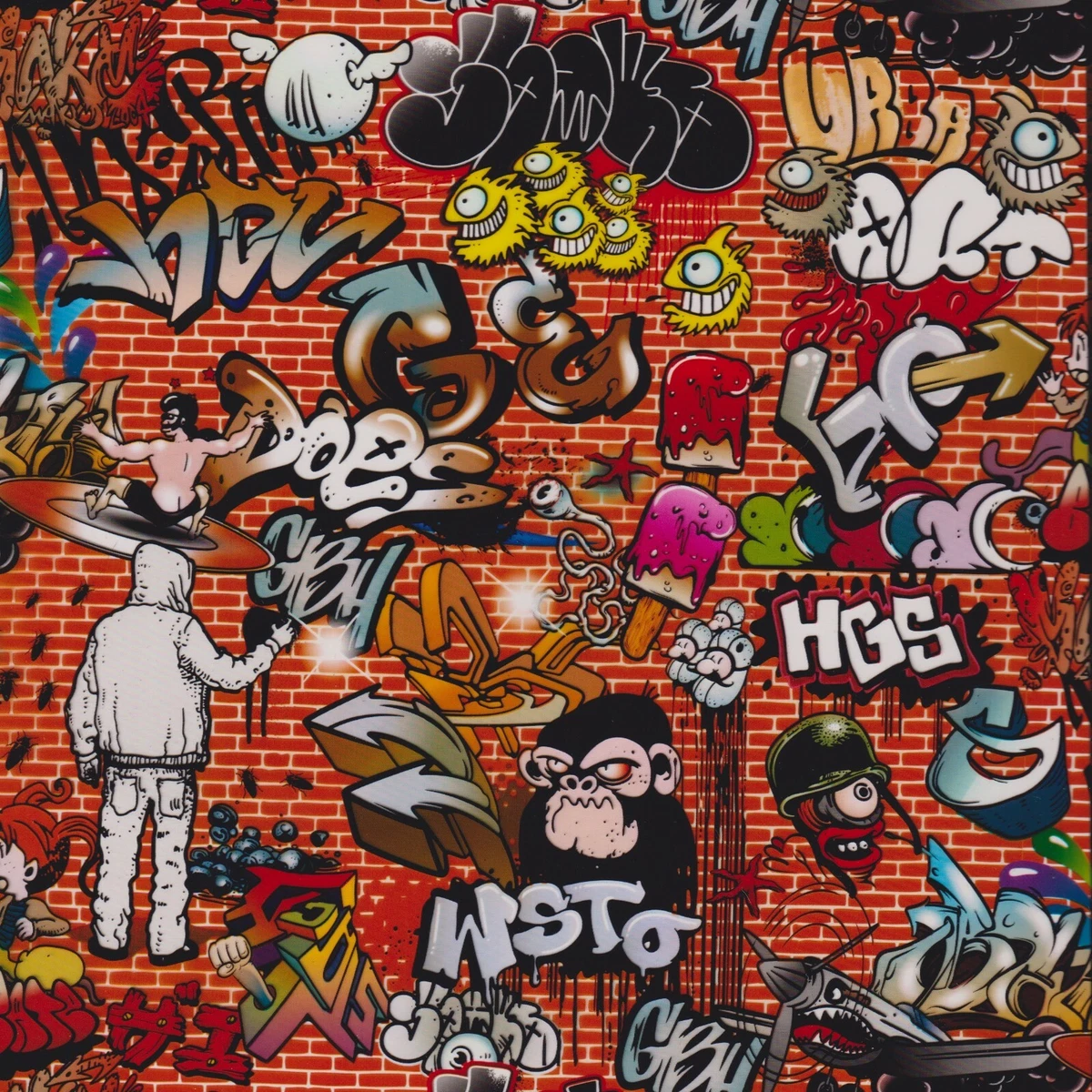 Graffiti Stickers By Wizard