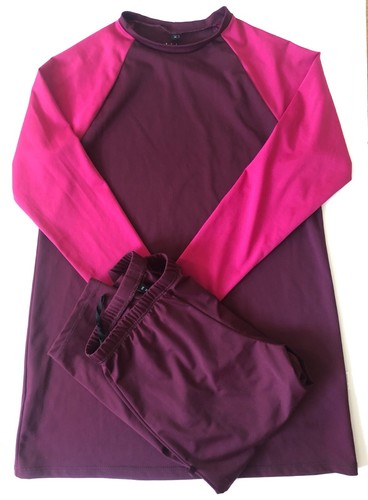 Women's Two-Piece Modesty Bathing Suit. Ahiida Swimwear. Size Medium ...