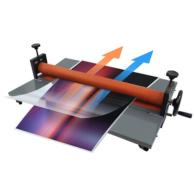 1.3m Manual Desktop Cold Laminator Laminating Machine Lamination ...