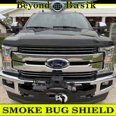 2017 18 19 20 21 22 Ford F250-F550 SMOKE Bug Shield Hood Guard ...