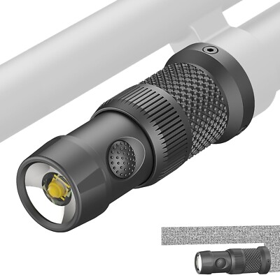 TOUGHSOUL Tactical Mag Tube Cap Flashlight 500 Lumen Max for Remington ...
