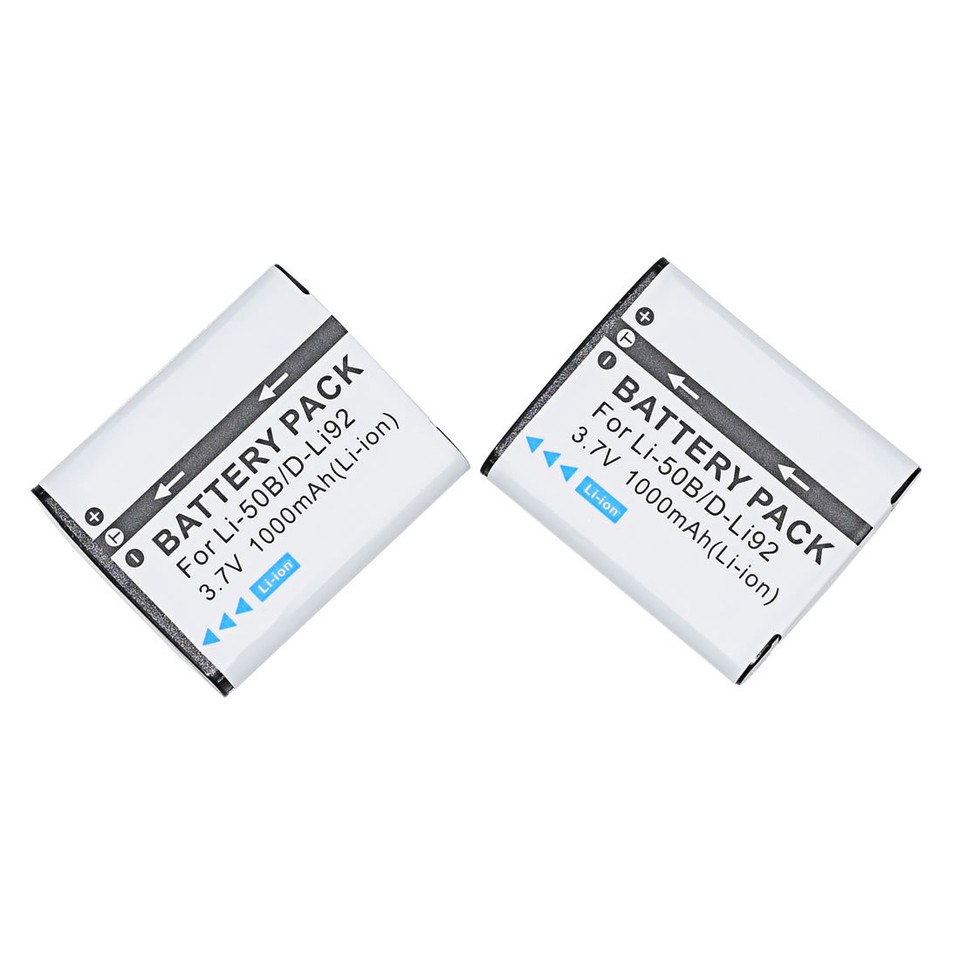 2x Battery for KODAK LB-050 LB-052 PixPro FZ151 FZ152 FZ201 SPZ1 SL10 ...