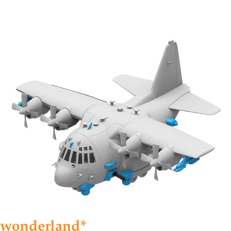 FREEDOM 162052 Compact Series:USAF Gunship AC-130W/U 2 in 1 Model Kit ...