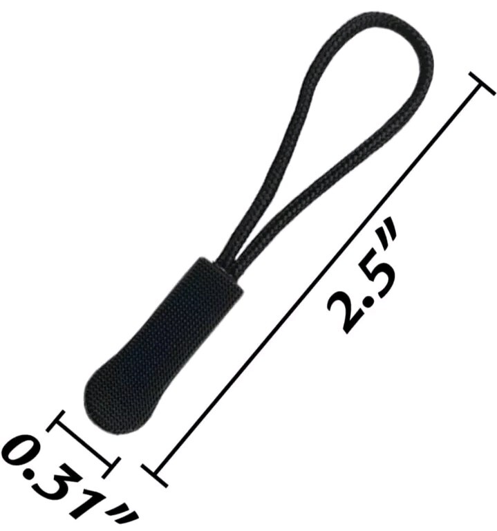 Replacement Zipper Pull, Zipper Pulls Cord Extender Backpacks, Jackets ...