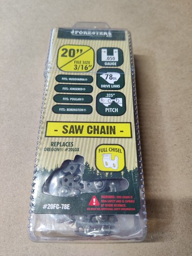 20" Forester Chain fits Husqvarna 345 360 346xp 353 445 450 550xp .325 ...