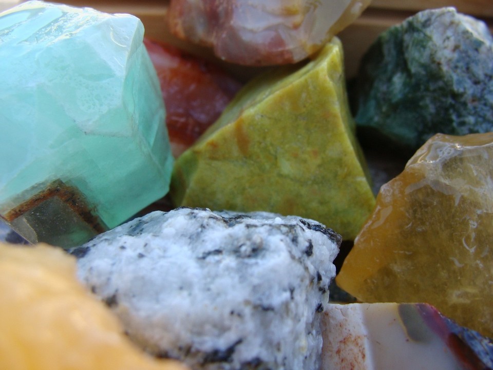 Premium Rock and Gem Tumble Rough Mix for Rock Tumbler | eBay