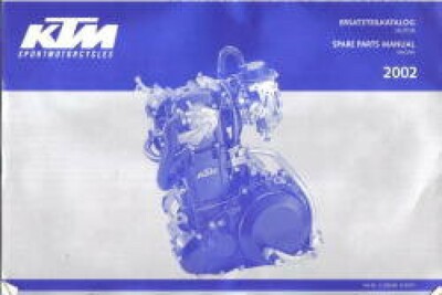2002 KTM 640 LC4 Spare Parts Manual Engine : 320868 | eBay