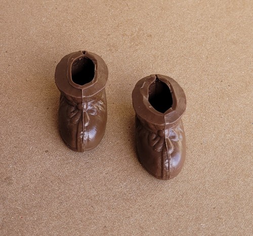 MULTI TOYS Wizard of Oz PAIR of SCARECROW SHOES for 12" Action Figure ...