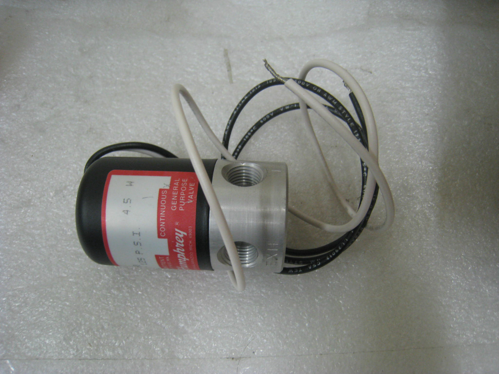 Humphrey 062 4e1 Solenoid Valve T105445 for sale online | eBay