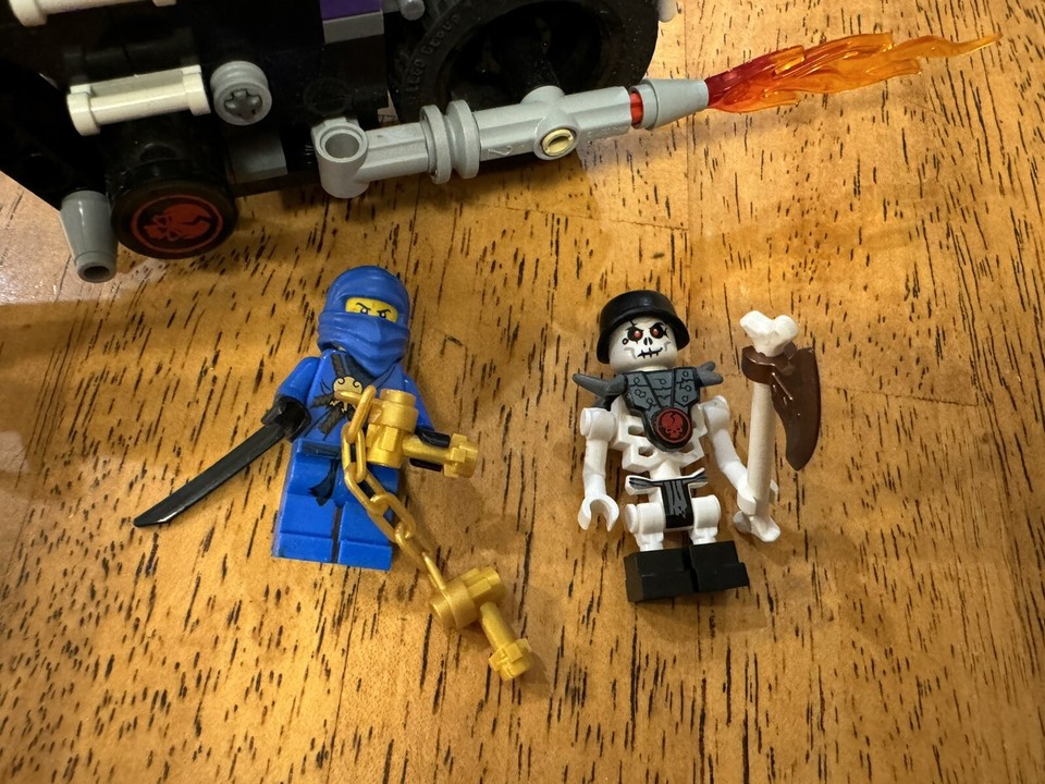 LEGO Ninjago Skull Motorbike 2259 157 pcs, Complete W/ Minifigs | eBay