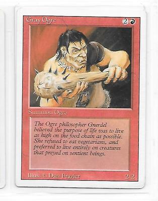 GRAY OGRE - MAGIC the GATHERING | eBay