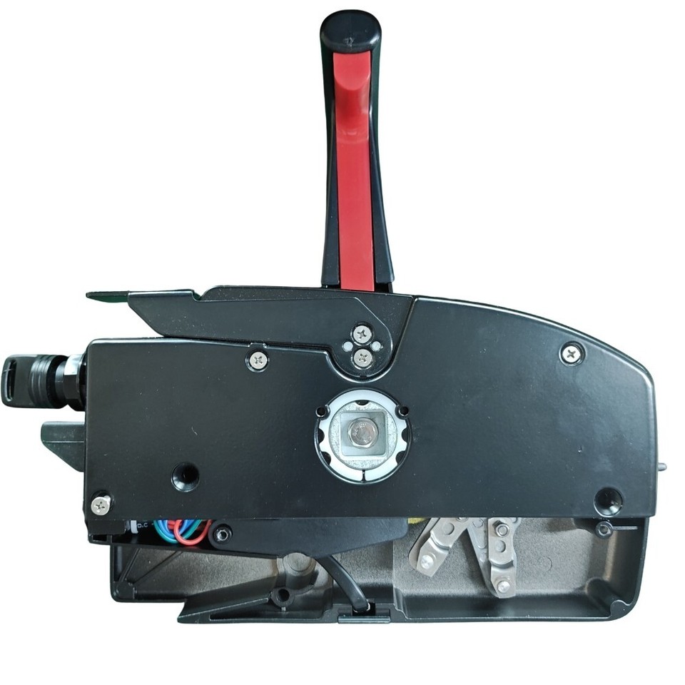 Outboard Throttle Remote Control Box Side-Mounted for Mercury Trim ...
