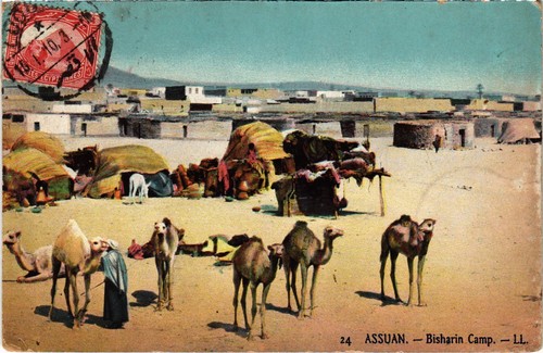 CPA AK ASWAN ASSUAN - Bisharin Camp EGYPT (1325565) | eBay