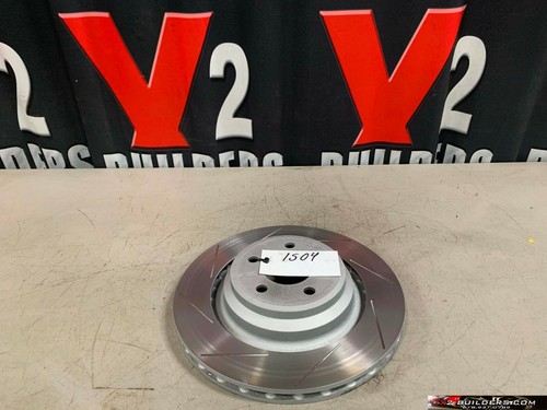 15 16 17 18 Dodge Hellcat Challenger Rear Brake Slotted Rotor SET ...