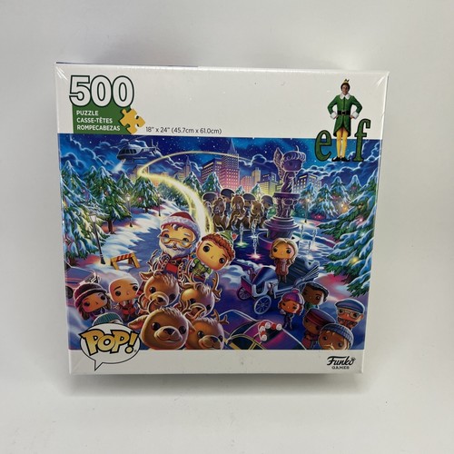 Elf Movie 500 Piece Funko Pop! Puzzle Buddy The Elf Christmas New ...
