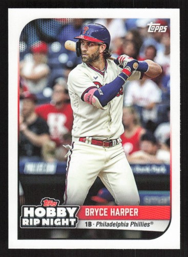 2024 Topps Hobby Rip Night Bryce Harper #15 Card | eBay