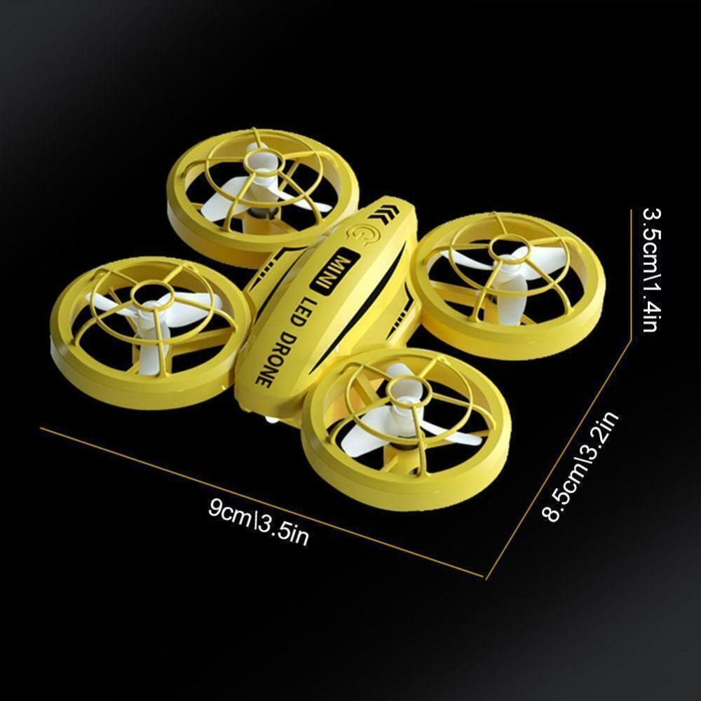 with LED Lights Mini Remote Control Quadcopter Remote Control Airplane ...