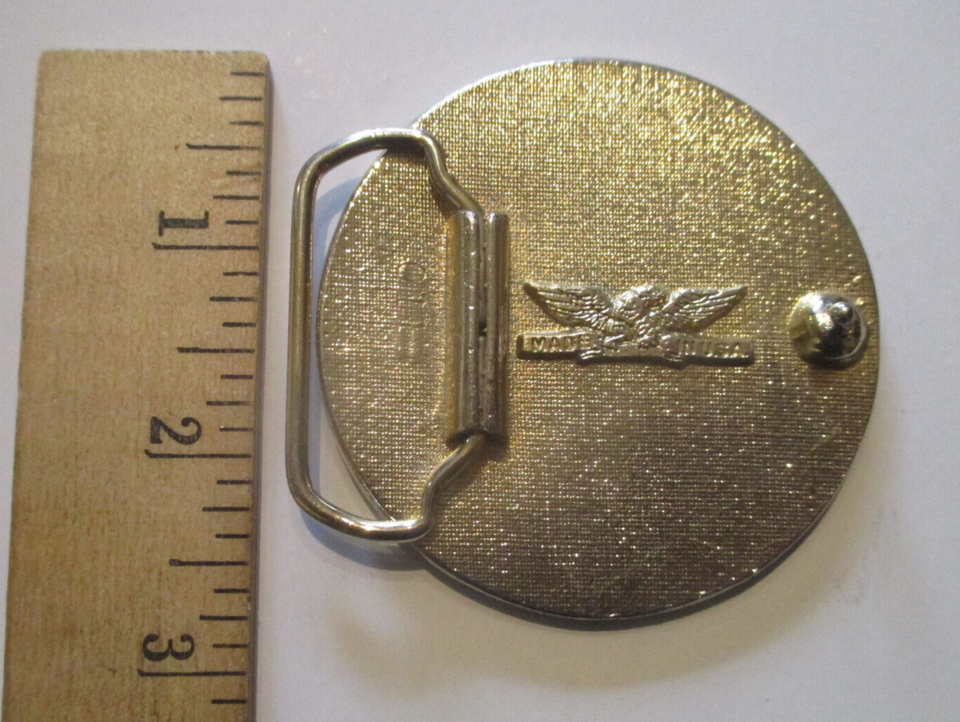 VINTAGE UNITED STATES AIR FORCE BELT BUCKLE. ENAMELED 2 3/4" USA | eBay