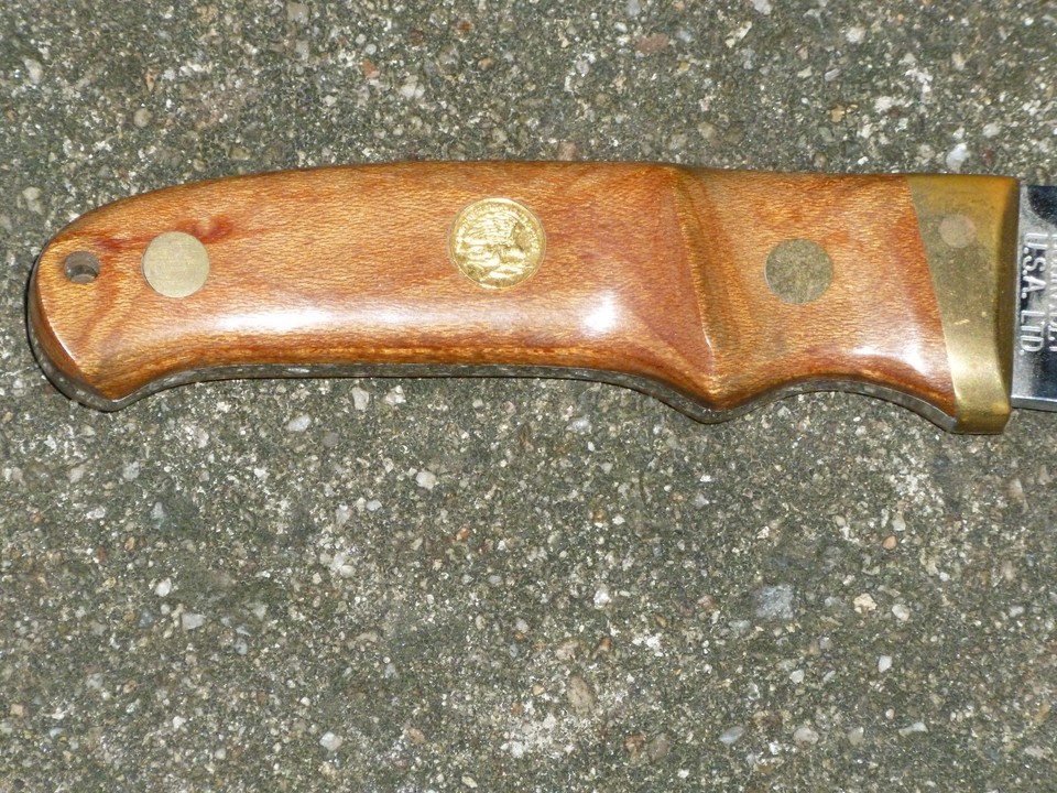 SCHRADE USA PH1 PRO HUNTER NORTH AMERICAN HUNTING CLUB KNIFE W/SHEATH ...