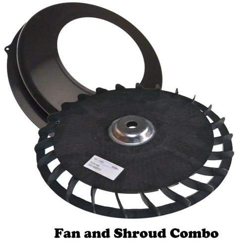 Lawnflite MTD 30inch Fan Deck Shroud 783-0289637 and Fan 731-1583 Combo ...