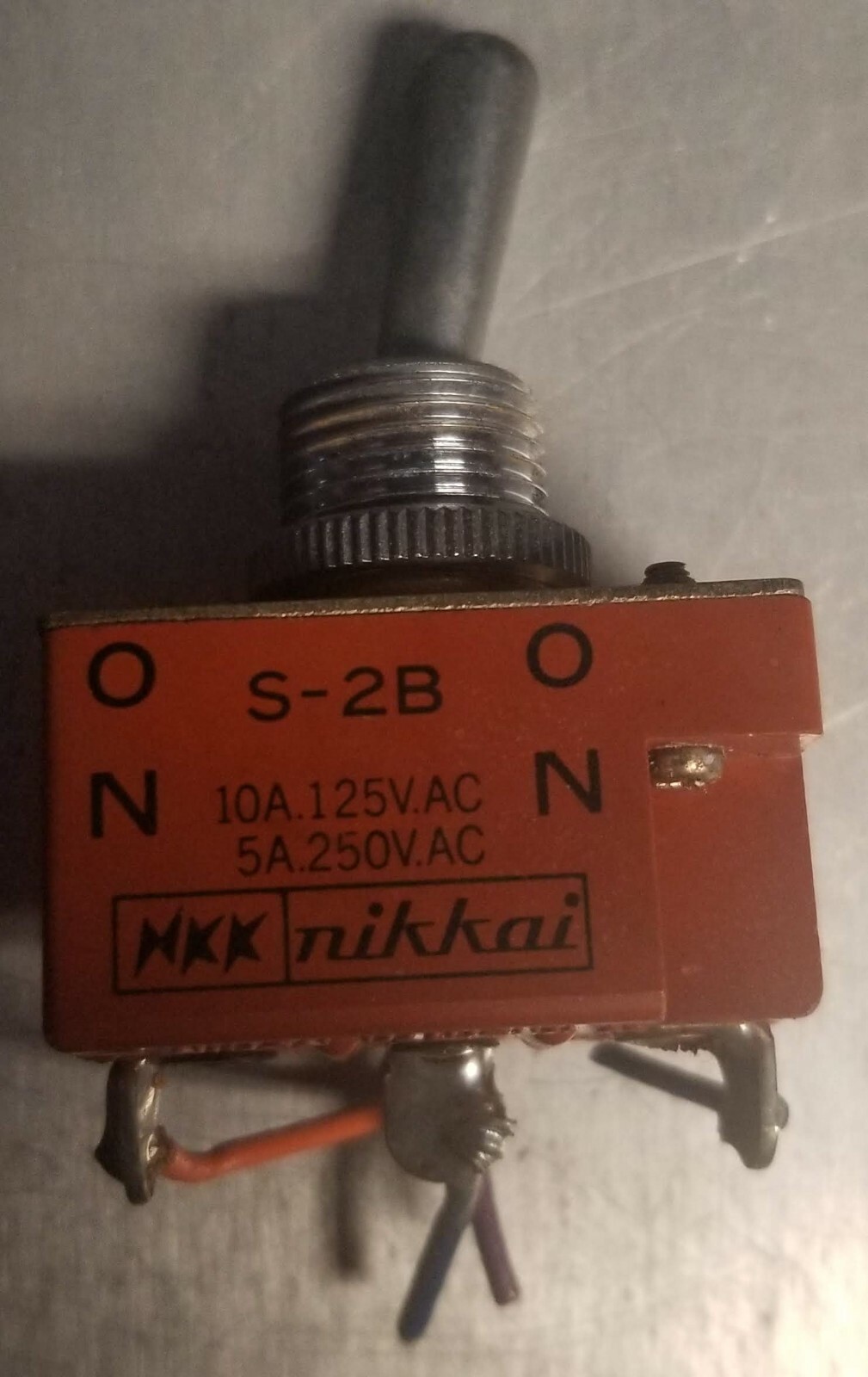 Nikkai S-2B S2B Toggle Switch 10A 125V AC 5A 250VAC | eBay