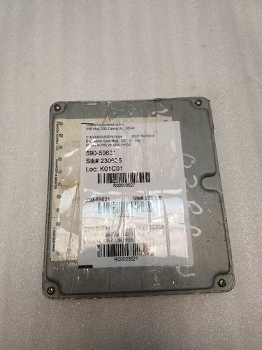 Engine ECM Electronic Control Module Right Hand Dash 2WD Fits 03 TACOMA ...