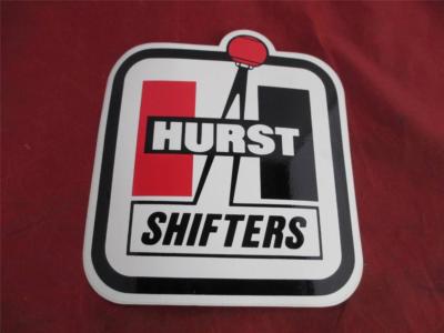Hurst Shifters Decal Sticker 6.5 X 5.75 Vintage | eBay