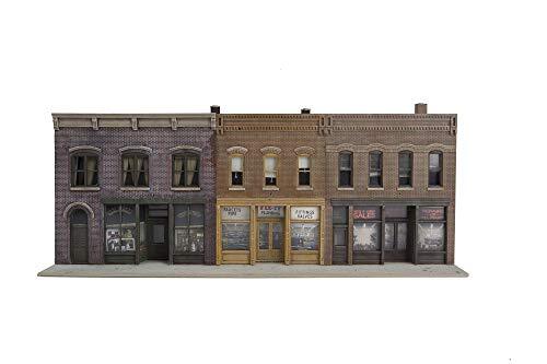 MERCHANT ROW IV HO Scale Building Kit Colorful Decal Signs WALTHERS ...