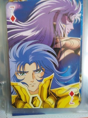 SAINT SEIYA PLAYING DECK CARD CABALLEROS DEL ZODIACO | eBay
