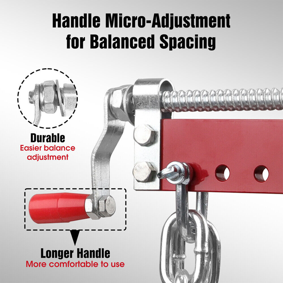 Engine Leveler Balancer 900kg 2000 lbs Load Hoist Chain Lift Loading ...