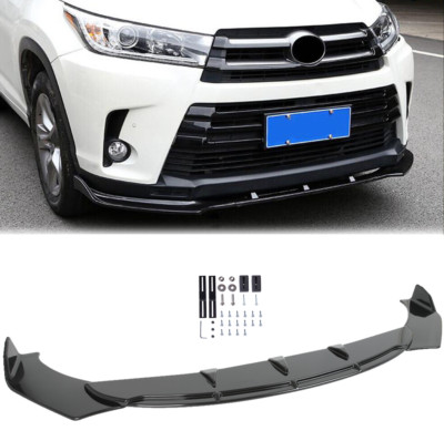 Front Bumper Lip Spoiler Splitter Body Kit Accessories For Toyota ...