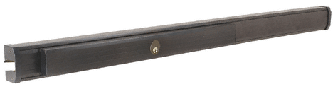 CRL Jackson 1295 Push Pad Rim Panic Exit Device - Cylinder Dogging for ...