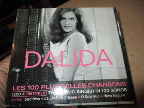 coffret 5 cd dalida les 100 plus belles chansons | eBay