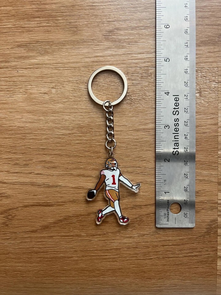 San Francisco Football - Deebo Samuel - Acrylic Keychain | eBay
