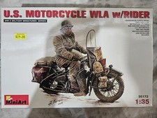 MiniArt 35172 1/35 US Motorcycle WLA With Rider BRAND for sale online ...