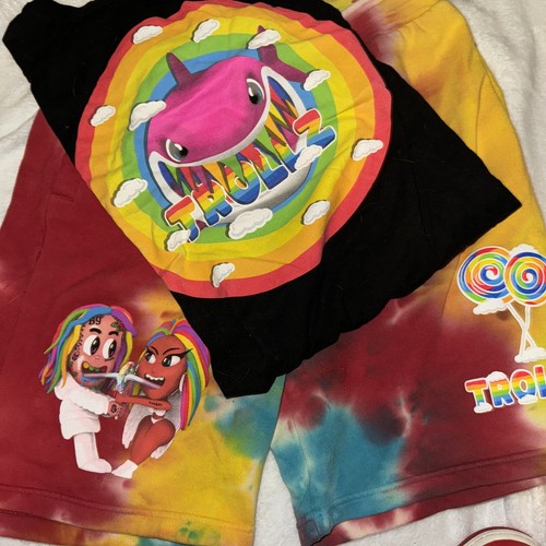 Takashi 69 Trollz Shark Long Sleeve Shirt And Shorts New. | eBay