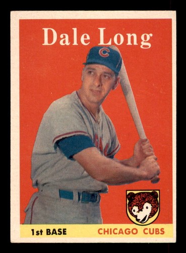 1958 Topps Baseball #7 Dale Long EX/MT *d4 | eBay
