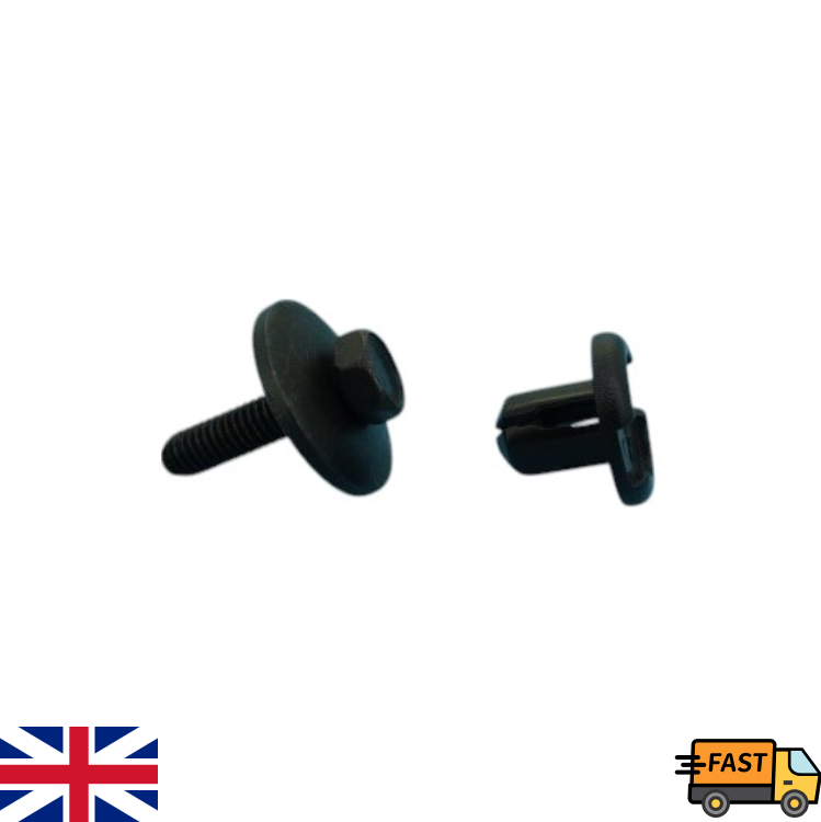FIT TOYOTA Bumper Fender Liner Screw with Plastic Retainer Clip ...