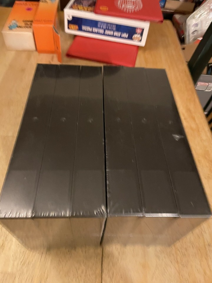 3 Pack Video Library Boxes VHS Cases Lot of 2 Packs 6 total Brand New ...