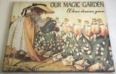 OUR MAGIC GARDEN Where Dreams Grow Home & Garden Wall Art Plaque Sign ...