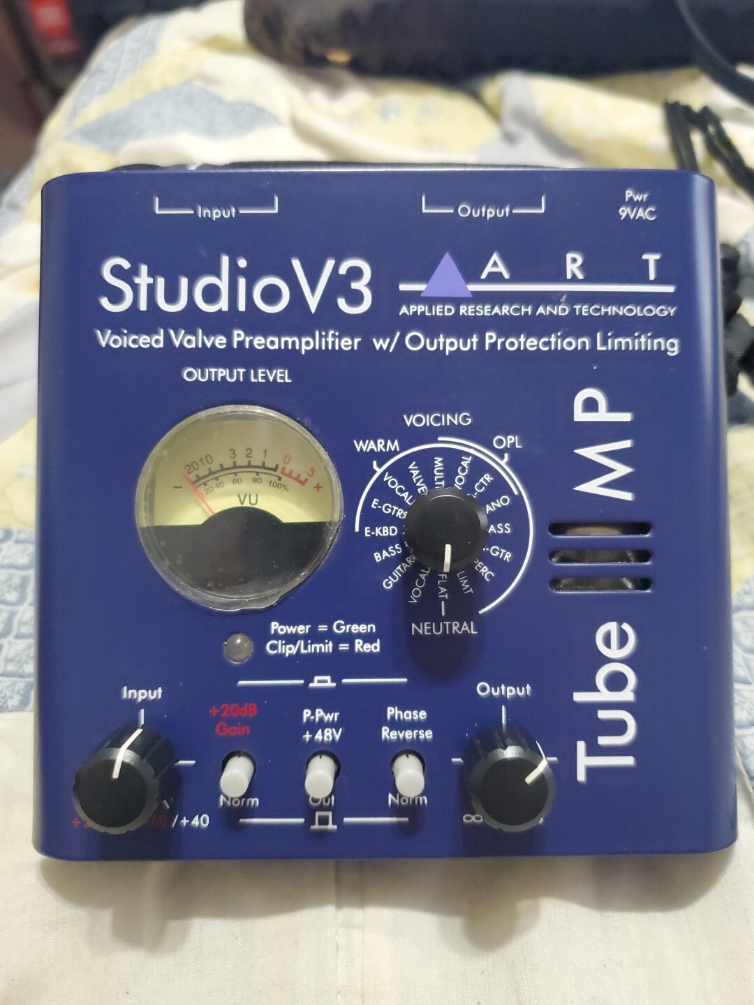 ART Tube MP Studio V3 Tube Microphone Preamp with Limiter | eBay