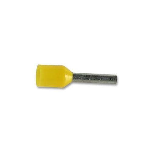 E1008-L-YELLOW Multicomp Ferrule , Insulated , 1mm , 100 Pack | eBay