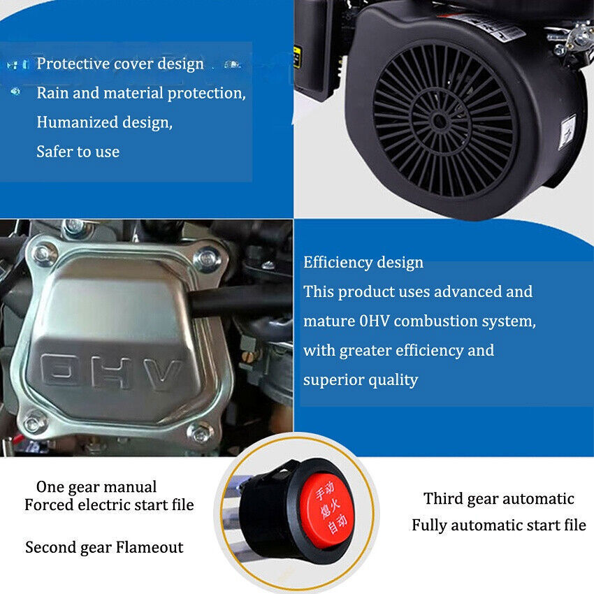 3000W Silent Automatic Electric Vehicle Range Extender Generator 48V ...