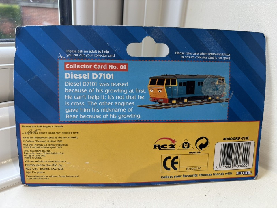 ERTL Thomas The Tank Engine & Friends - DIESEL D7101 - NEW BOXED | eBay