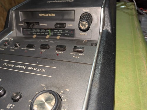 Rare VTG Panasonic Cockpit RM-310 Overhead Roof Console Car Audio ...