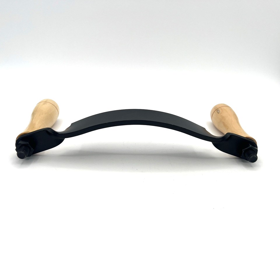 Curved Draw Knife 10in Tungsten Steel Woodworking Shave Debarking Hand ...