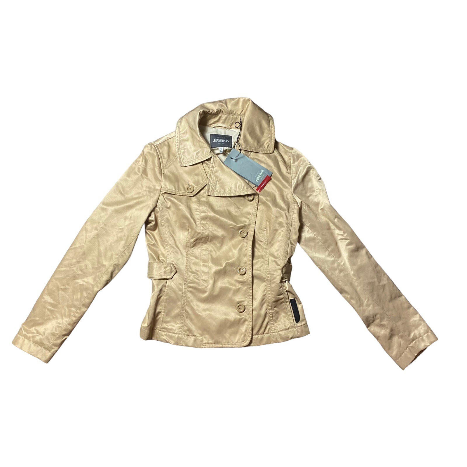 Brema Women's Coat Jacket New With Tags Adult Size 42 Rain Peacoat | eBay