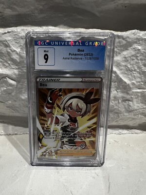 Pokémon TCG Bea Astral Radiance TG25/TG30 Holo Ultra Rare CGC Mint 9 | eBay