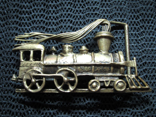 ABSTRACT STEAM LOCOMOTIVE TRAIN HIPPIE BELT BUCKLE! VINTAGE! RARE! IVAR ...